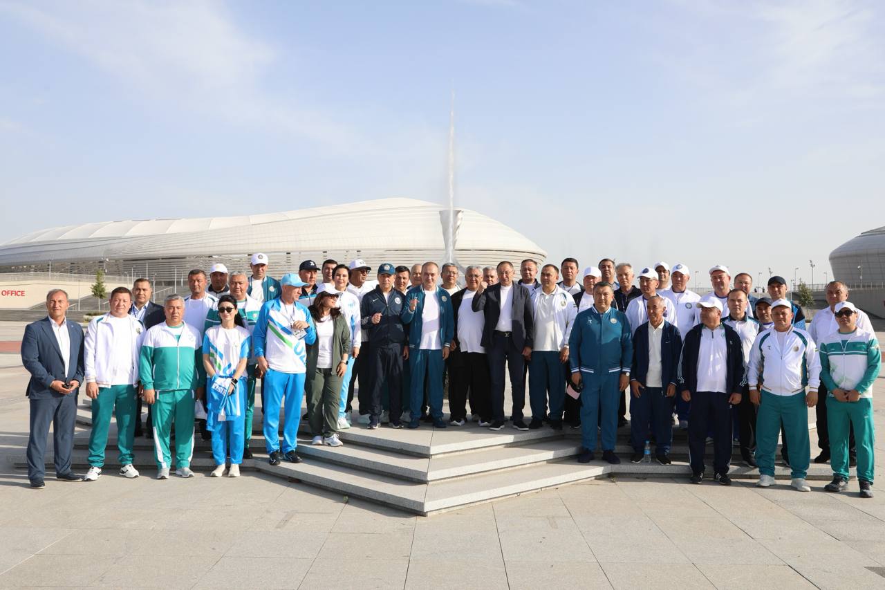 Joqarı oqıw orınlarınıń basshıları Olimpiya qalashası sport obyektleri ...